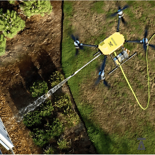 Drone Washing Dynamics